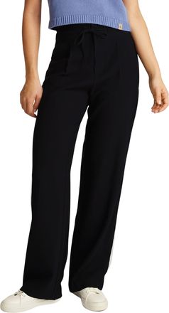 Calvin Klein Damen Stoffhose Ecovero Relaxed Straight Pant mit Taillengürtel, Schwarz (Ck Black), 30W