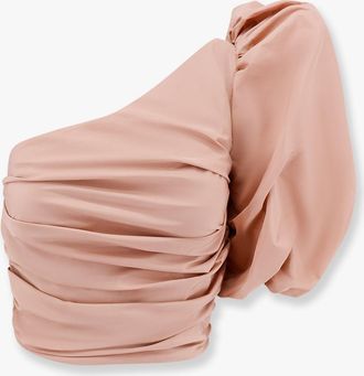 Pinko Draped jersey top - PINKO - gender_Woman