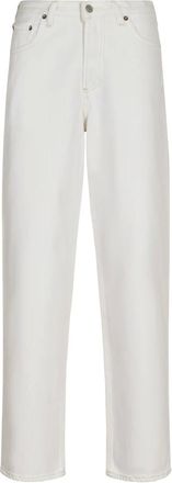 A Gold E Femme, Jeans, Blanc, Taille: W25 Jean Taille Haute Baggy