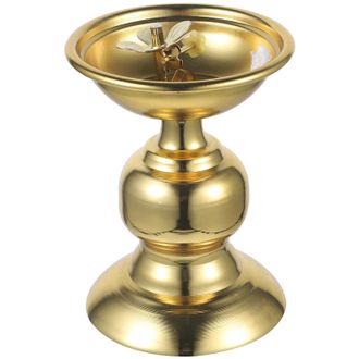 Angoily Retro Metall &ouml;llampe Kerosinlampe Dekorative Legierungs Lampe f&uuml;r Wohnraum K&uuml;che Schlafzimmer und Tempel Verstellbarer St&auml;nder Vintage Butterlampe f&uuml;r