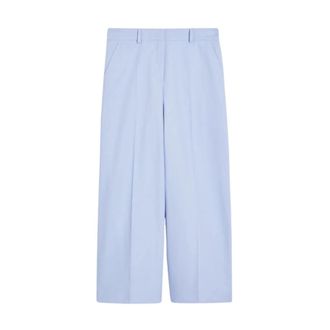 Max Mara Pantalon Zircone - - Trousers - Damen - Blau - 2XL