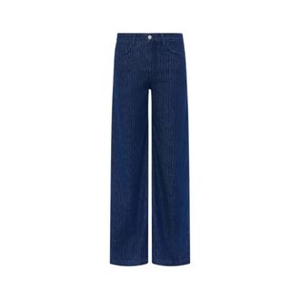 L'agence Wide Jeans - - Jeans - Damen - Blau - 7XL