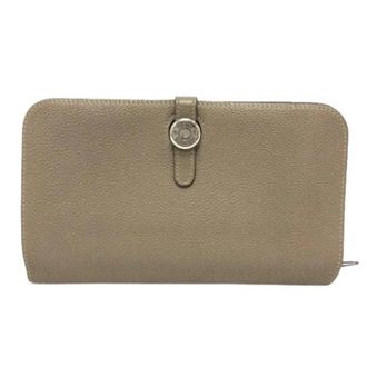 Herm&egrave;s Pre-owned Dogon Long Wallet (Bifold) - - Pre-owned - Damen - Beige - ONE SIZE