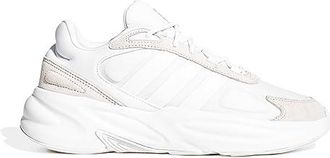 adidas Adidas OZELLE Chaussures de Running pour Homme, FTWBLA/FTWBLA/Griuno, 44 2/3 EU, Blanc (Ftwbla Ftwbla Griuno), 44 2/3 EU