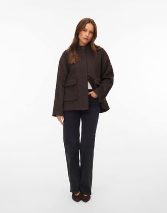 Vero Moda Veste - Espresso-Marron