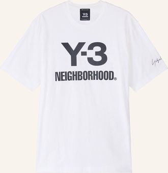 Yohji Yamamoto Y-3 Nbhd Logo T-Shirt weiss