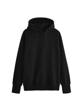 Next Damen Standard Active Hoodie in l&auml;ngerer Form Schwarz L