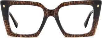 Dsquared2 Femme, Accessoires, Brun, Taille: 52 MM D2 0211 Optical Frame