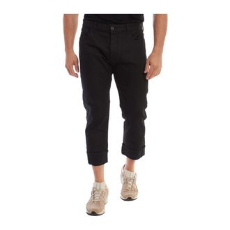 Emporio Armani Cropped Jeans - - Jeans - Herren - Schwarzk - W32