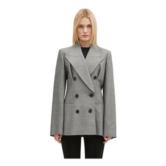 J.W.Anderson Hourglass Tailored Jacket - - Jackets - Damen - Grau - S