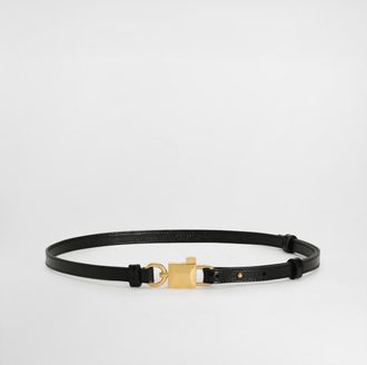 Dolce & Gabbana G&uuml;rtel Aus Kalbsleder - Frau G&uuml;rtel Schwarz 100