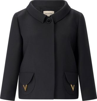 Valentino Jacke mit Logo-Details