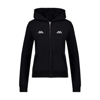 Balenciaga Schwarzer Zip-Up Activewear Hoodie - - Sweatshirts & Hoodies - Damen - Schwarzk - M
