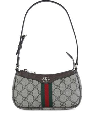 Gucci Hobo Bags - Rectangular Shoulder Bag With Signature Monogram - Gr. unisize - in Grau - f&uuml;r Damen