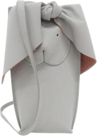 Loewe Sac bandouli&egrave;re mini Pre-owned - Femme - Pre-owned - Gris - Taille: ONE Size