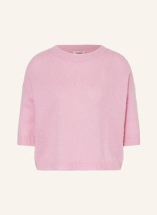 Lilienfels Lilienfels Cashmere-Pullover Mit 3/4-Arm rosa