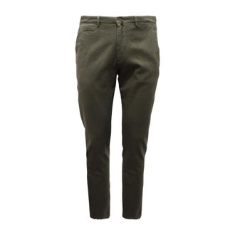 BRIGLIA 1949 Schmale Gr&uuml;ne Hose Made in Italy - - Trousers - Herren - Gr&uuml;n - 2XL