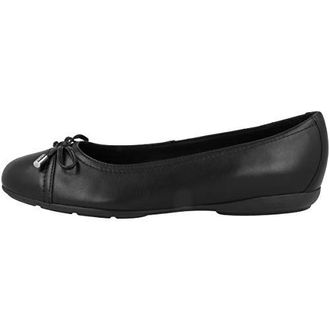 Geox Femme D Annytah D Ballerines, Black, 37.5 EU