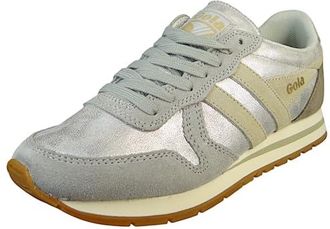 Gola Baskets Daytona Blaze pour femme, Argenté/blé/gris plume, 39 EU