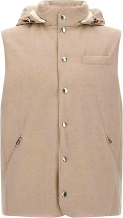 Brunello Cucinelli Weste - Beige