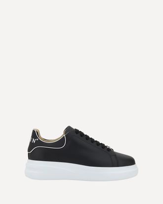 Philipp Plein Leather Sneakers Male 40