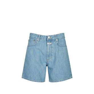 Closed Short Janey &agrave; taille haute en coton