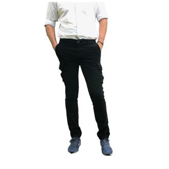 Mason's Cargo Velours Hose - - Trousers - Herren - Schwarzk - L