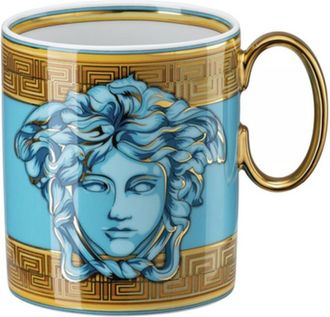Versace Medusa Amplified Blue Coin Becher mit Henkel