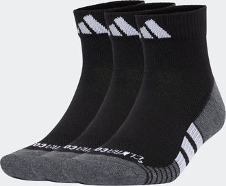 adidas Funktionssocken ADIDAS PERFORMANCE PRF C CC QRT 3P, Herren, Gr. L (43/45), schwarz-wei&szlig; (schwarz, wei&szlig;), Obermaterial: 55% Polyester, 42% Baumwolle, 2