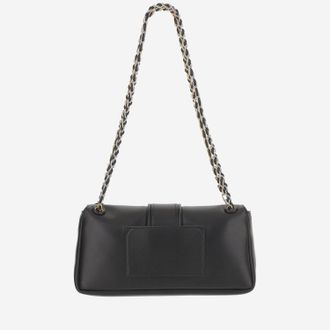 Jacquemus Nappa Leather Shoulder Bag - Black