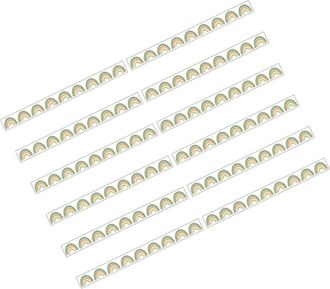 Valiclud 12stücke Teiliges Magnetisches Rand Beschreibbare Magnettafel Und Pinnwand Dekorative Schwarze Umrandung Für Whiteboard Und Korktafel Einfach Anzubrin