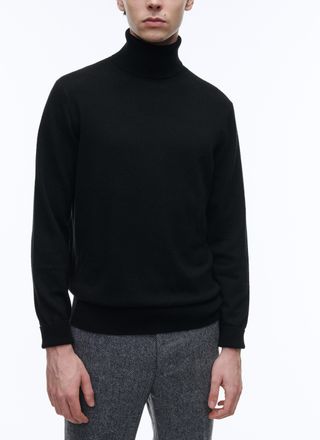 Fursac Pull col roul&eacute; en laine et cachemire - Taille XXL - Homme