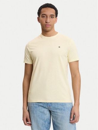 Calvin Klein Jeans T-Shirt Classic Monogram LV04RD254G &Eacute;cru Regular Fit