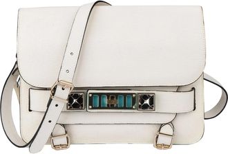 Proenza Schouler Crossbody Bags - Proenza White Leather Schouler Crossbody Bag - Gr. unisize - in Wei&szlig; - f&uuml;r Damen