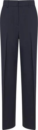 Max Mara Femme, Pantalons, Bleu, Taille: 32 FR Straight Pantalons