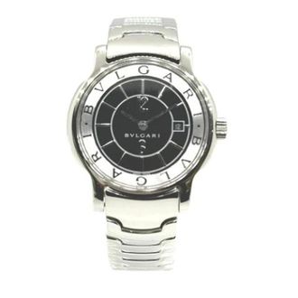 Bulgari Montre doccasion en acier inoxydable - Femme - Pre-owned - Noir - Taille: ONE Size