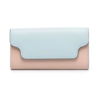 Marni Aquamarin Leder Schl&uuml;sselhalter Brieftasche - - Accessories - Damen - Gr&uuml;n - ONE SIZE