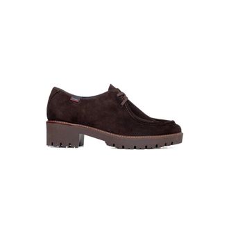 Callaghan Wildleder-Mokassin mit Schn&uuml;rung - - Shoes - Damen - Braun - 35 EU