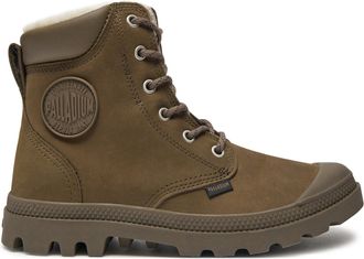 Palladium Schnürstiefeletten Palladium Pampa Sport Cuff Wps 72992-222-M Braun