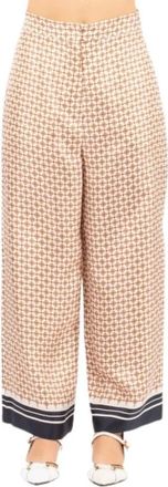 Max Mara Femme, Pantalons, Multicolore, Taille: 42 FR Wide Pantalons
