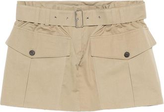 Iro Jupe en coton m&eacute;lang&eacute; Iro Inoa