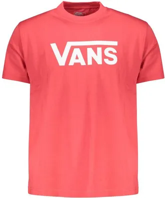 Vans Rosso Baumwolle Herren T-Shirt