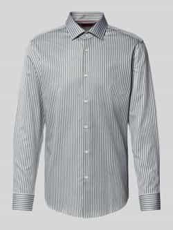 HUGO BOSS Slim Fit Businesshemd aus reiner Baumwolle Modell KENNO