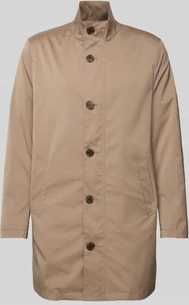 Roy Robson Mantel mit Stehkragen