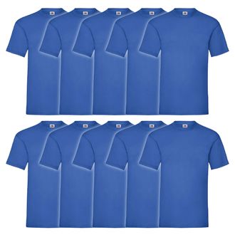 Fruit Of The Loom Jungen Regular Fit T-Shirt Kids 10 Pack T-shirt, Blau (Royal Blue 51), 14-15 Y (Herstellergr&ouml;&szlig;e: 14-15 Y)