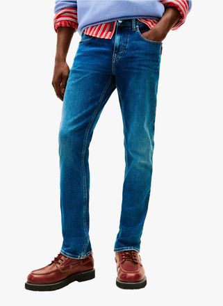 Tommy Hilfiger Jean coupe slim en coton m&eacute;lang&eacute;