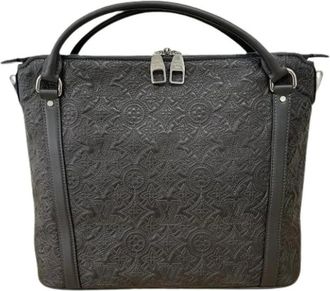 Louis Vuitton Sac &agrave; main vintage en toile Pre-owned - Femme - Pre-owned - Gris - Taille: ONE Size