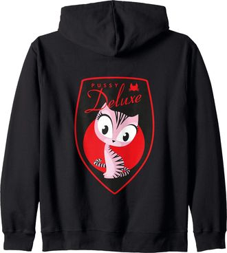 Pussy Deluxe Shield Pink Cat Kapuzenjacke