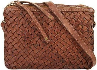 Samantha Look Sac &agrave; bandouli&egrave;re Damen echt Leder | Fabriqu&eacute; en Italie, Compartiments polyvalents, Sac bandouli&egrave;re compact 018968