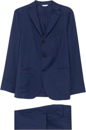 Boglioli Homme, Costumes, Bleu, Taille: M Single Breasted Suit